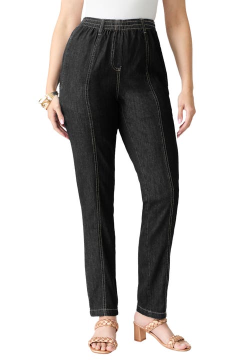 ROAMAN'S Roaman's Easy Wear Straight Leg Jean